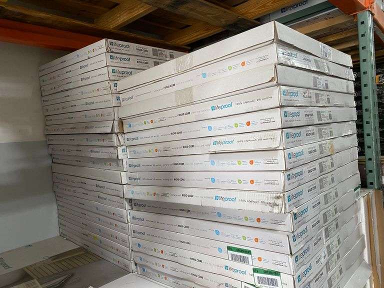 (57) Boxes LifeProof LVP Thunder Fields 19.7 sq ft/box (# 1002774492 ...