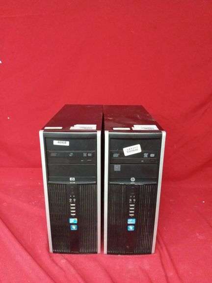 (1 Qty) HP Compaq 8000 Elite Convertible Mini Tower, (1 Qty) HP Compaq ...