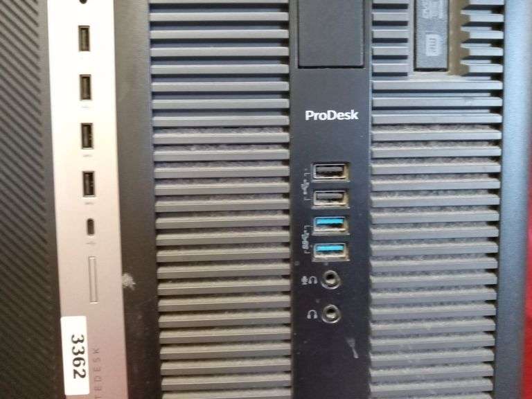 (2 Qty) HP ProDesk Core i3, (1 Qty) HP EliteDesk Core i5 vPro 7th Gen ...