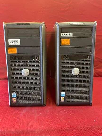 (2 PCS) Dell Optiplex GX620 Desktop (No Power Cords) - Sierra Auction ...