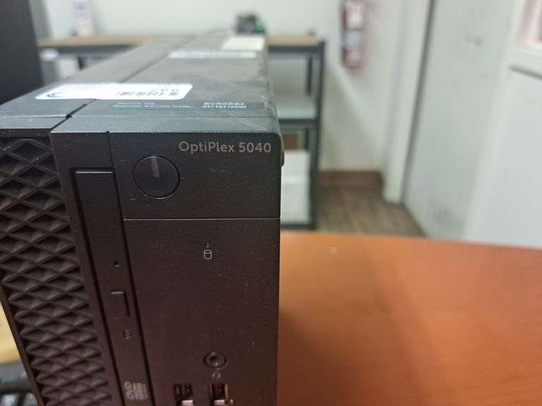 Dell OptiPlex 5040 Desktop Computer - Sierra Auction Management Inc