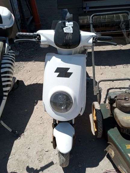 Zebra Electric Scooter - Sierra Auction Management Inc