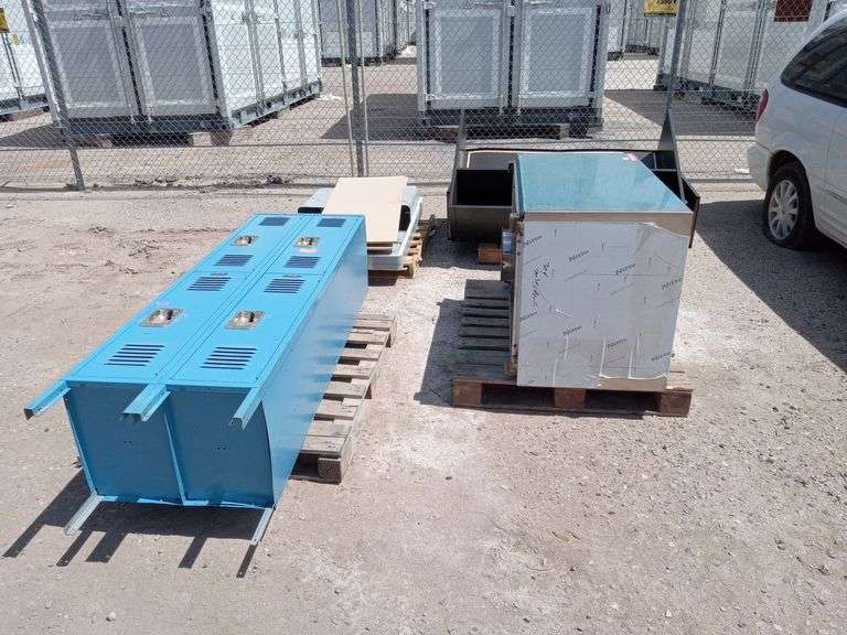 (1 Qty) 4 Door Locker , (1 Qty) Captive Air Stainless Steel Hood , (2 ...