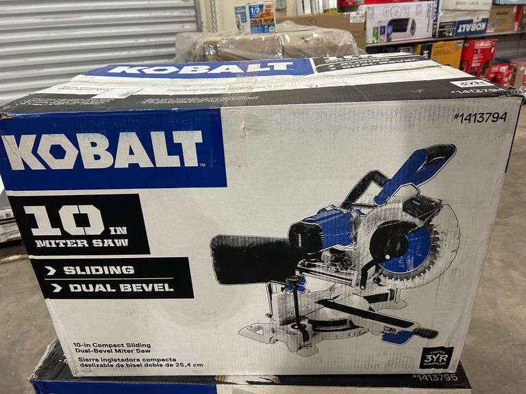 Kobalt 10" Miter Saw - Sierra Auction Management Inc