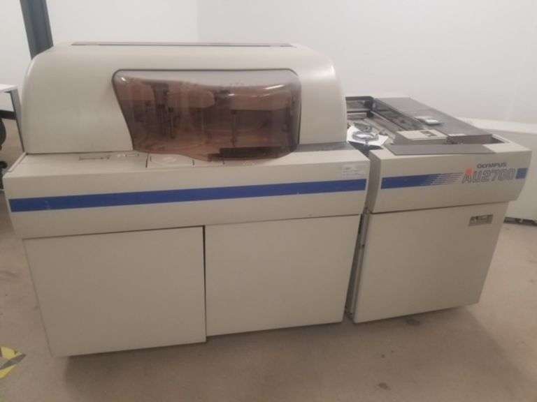 Olympus Chemistry Analyzer AU-2700, 2701-02, SN 4061116, 208v ...