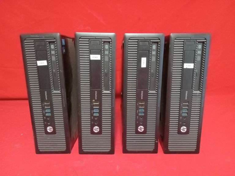 (4 Qty) HP EliteDesk Core i5 vPro - Sierra Auction Management Inc