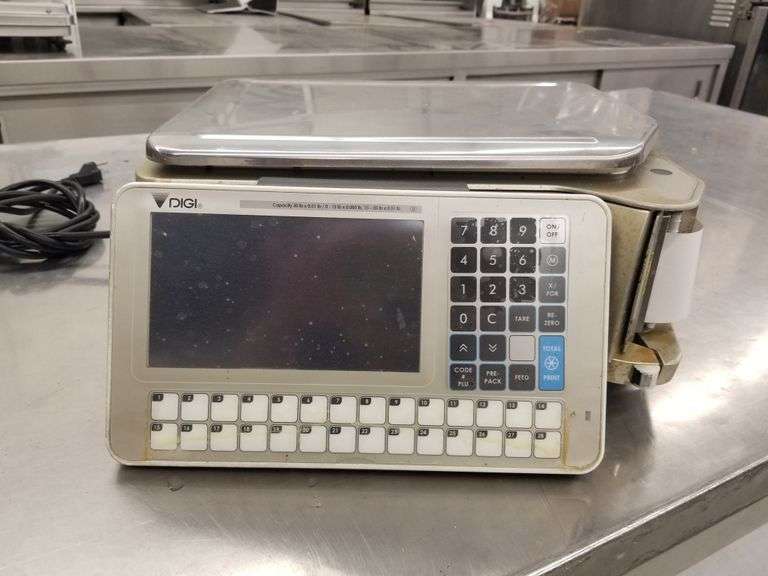 Digi SM5000 Digital Label Printing Scale, 30lb Capacity (Tested and ...