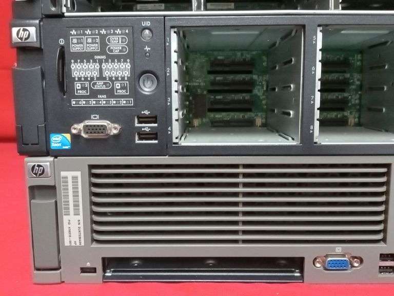 (2 Qty) HP ProLiant DL360 G7, (1 Qty) HP ProLiant DL380 G7, (1 Qty) HP ...