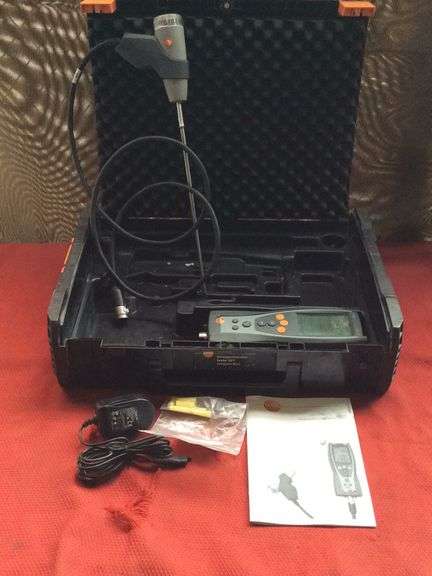TESTO 327 FLUE Gas Analyzer - Sierra Auction Management Inc