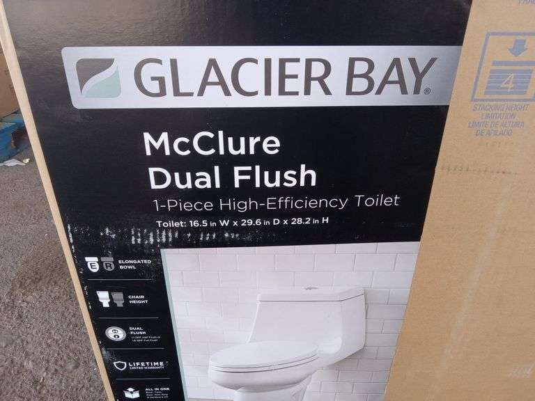 Glacier Bay Mcclure Dual Flush