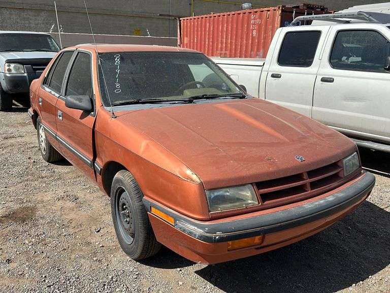 1990 Dodge Shadow - Sierra Auction Management Inc