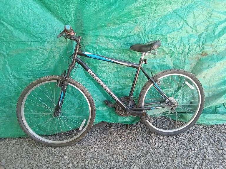 Black and Blue Roadmaster Road Bike - Sierra Auction Management Inc