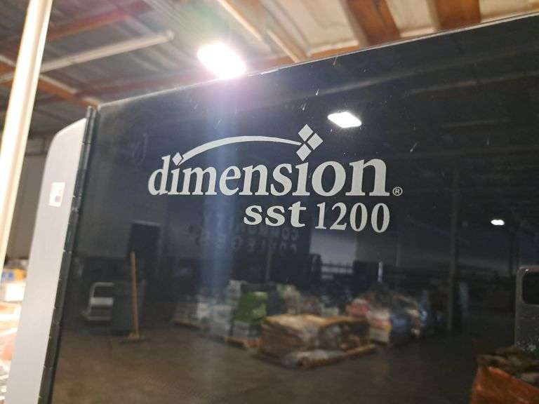 Stratasys Dimension SST1200 Commercial 3D Printer - Sierra Auction ...
