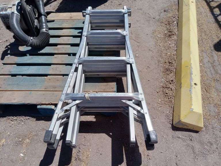Werner Adjustable A Frame Ladder - Sierra Auction Management Inc