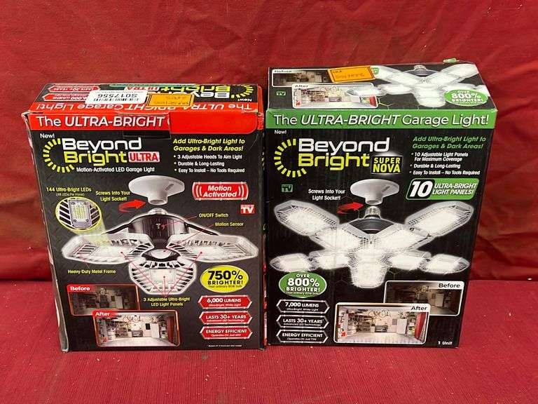 (2PCS) Beyond Bright Ultra And SuperNova - Sierra Auction Management Inc