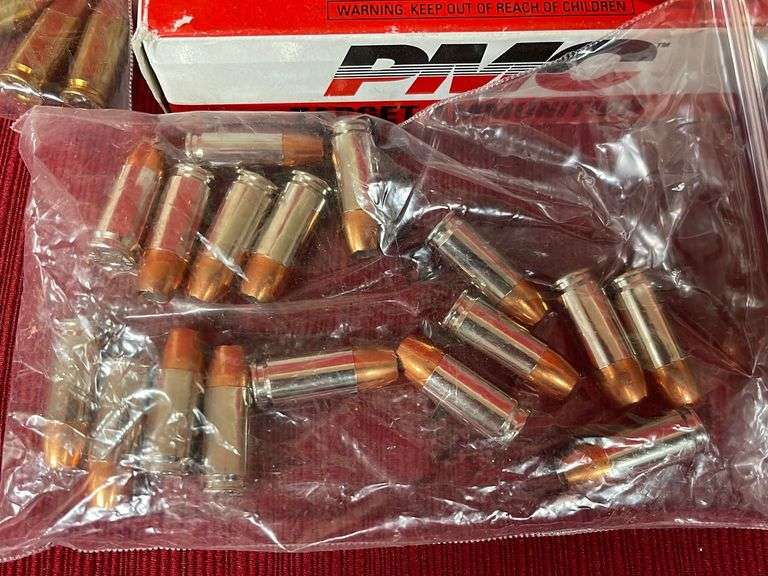 Assorted Ammo (9mm Luger, Pistol Cartridges, 5.56x45mm Rifle Cartridges ...