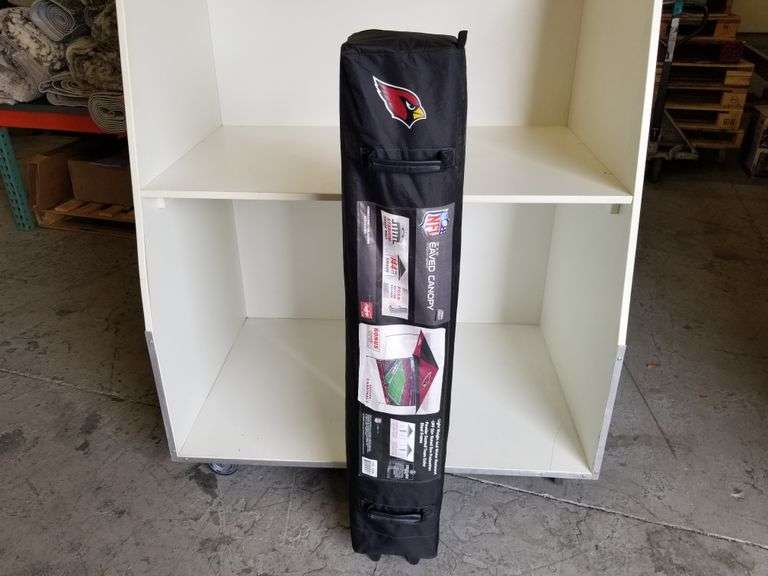 NFL AZ Cardinals 12ft x 12ft Eaved Canopy w/ Stadium Shade Wall ...