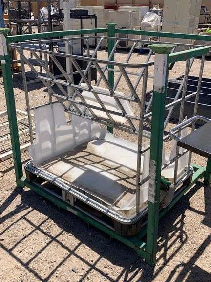 Steel Cargo Pallet With Aluminum Cargo Pallet - Sierra Auction ...