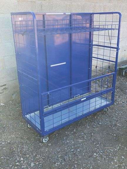 Caged Cargo Cart - Sierra Auction Management Inc