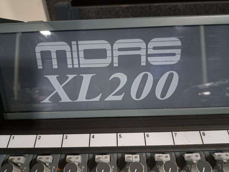 Midas XL200 Commercial Sound Mixing Board (nopower supply) and ...