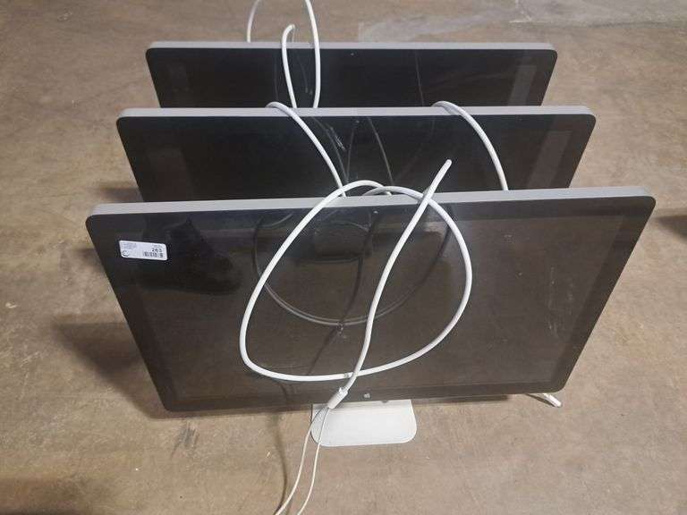 (3) Apple A1407 All-in-One iMac Desktop Computers - Sierra Auction ...