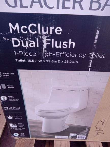 Glacier Bay Mcclure Dual Flush