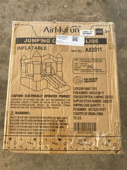 Air My Fun Bounce House - Sierra Auction Management Inc