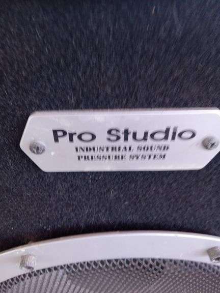 (P) 2 Gaint Pro Studio Industrial Sound Pressure System (P) 2 Gaint Pro ...