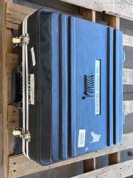 Kustom Signals Falcon HR Speed Radar - Sierra Auction Management Inc