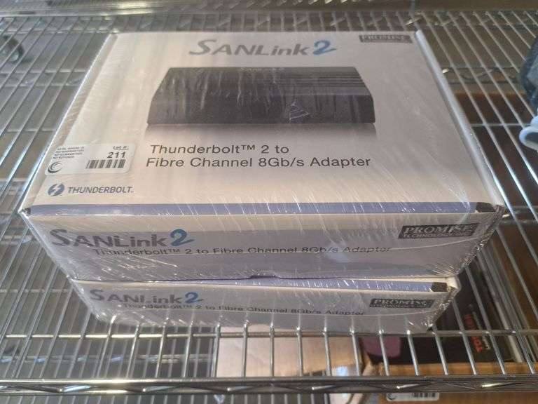 (2) Sanlink Thunderbolt 2 to Fibre Channel 8Gb/s Adapter - Sierra ...