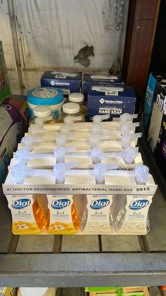 (20 Qty) Dial Hand Soap, (3 Qty) Members Mark Antibacterial Hand Soap ...