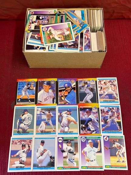 Assorted Collectable Baseball Cards - Sierra Auction Management Inc