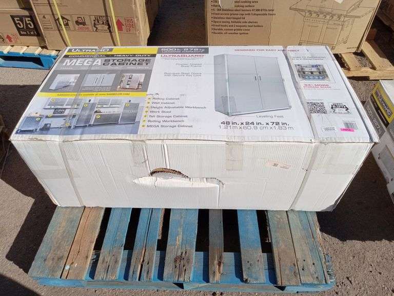 Seville Classics UltraHD Mega Storage Cabinet - Sierra Auction ...