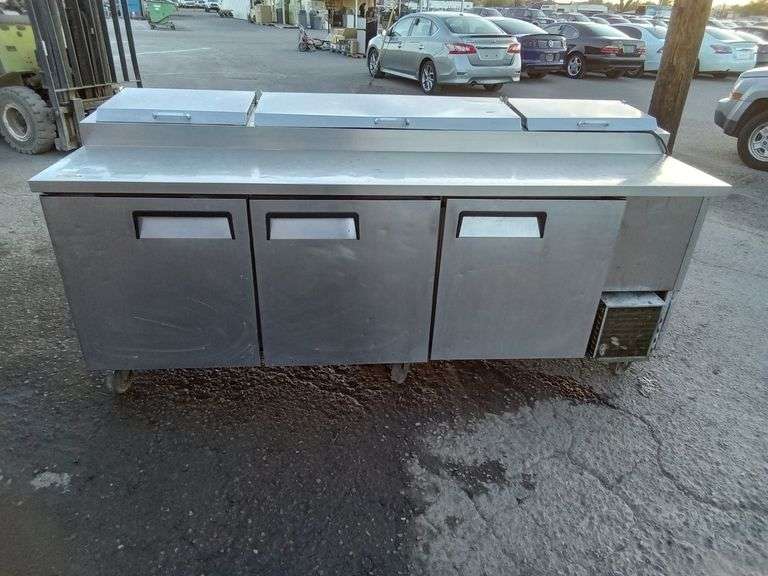 3 Door Sandwich Prep Table - Sierra Auction Management Inc
