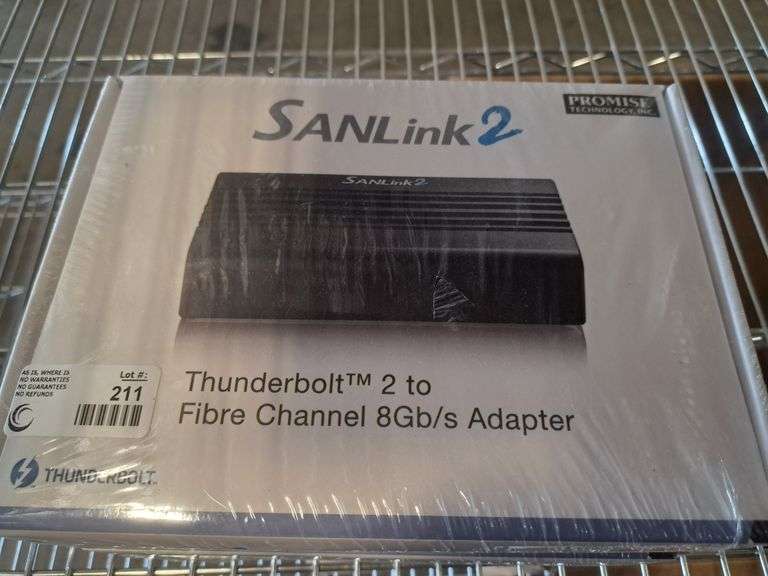 (2) Sanlink Thunderbolt 2 to Fibre Channel 8Gb/s Adapter - Sierra ...