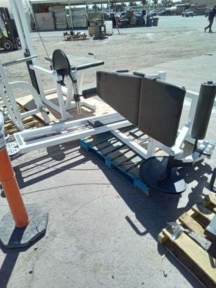 Samson Hamstring Curl Machine - Sierra Auction Management Inc