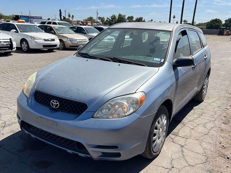 2003 Toyota Matrix Base / XR - Sierra Auction Management Inc