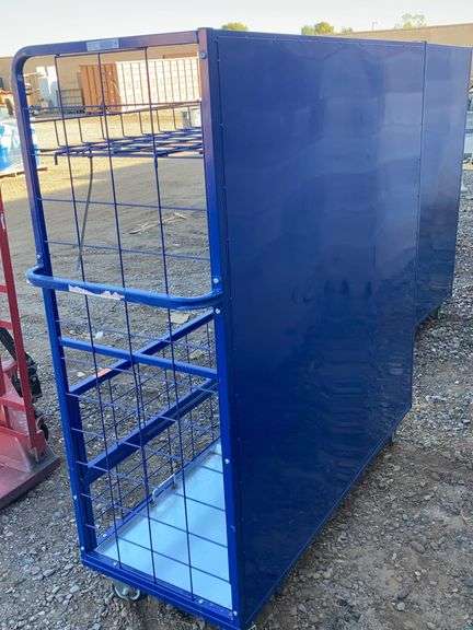 Caged Cargo Cart - Sierra Auction Management Inc
