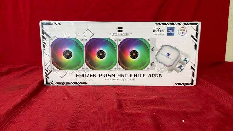 (1 Qty) Frozen Prism 360 White Argb - Sierra Auction Management Inc
