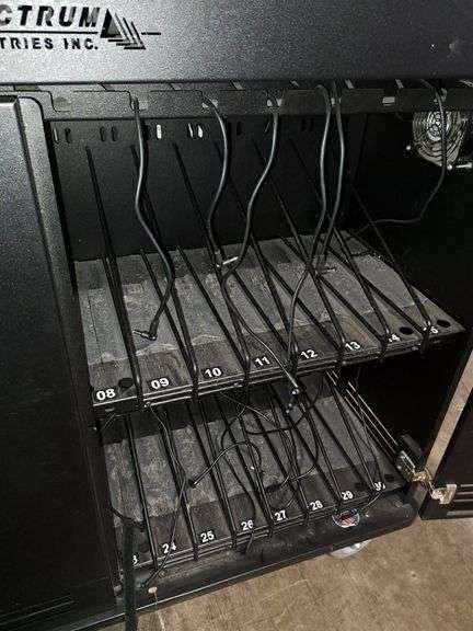 Spectrum Laptop Charging Cart - Sierra Auction Management Inc