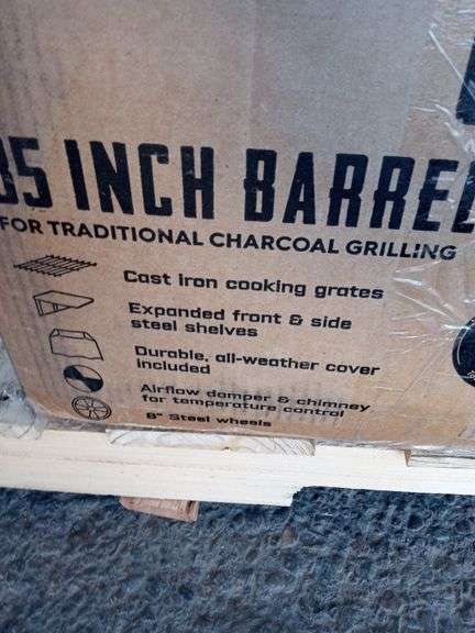 Members Mark 35 Inch Barrel Grill - Sierra Auction Management Inc