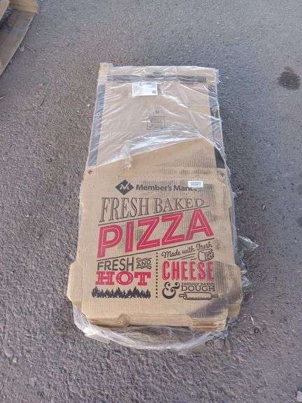 Members Mark Approximately 50 Pizza To Go Boxes - Sierra Auction ...