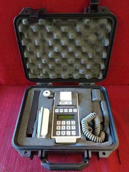 RBT-AZ Intoximeter With Printer And Battery - Sierra Auction Management Inc