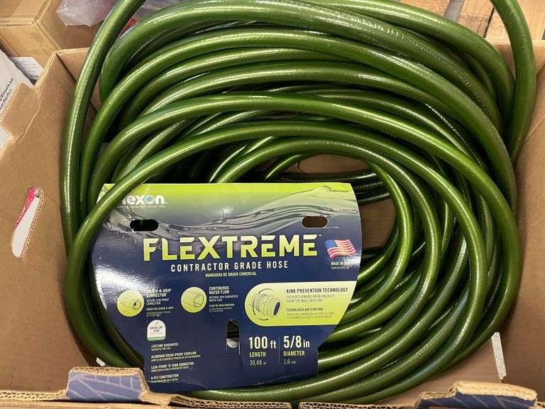 100ft Flextreme Commercial Grade Garden Hose - Sierra Auction ...