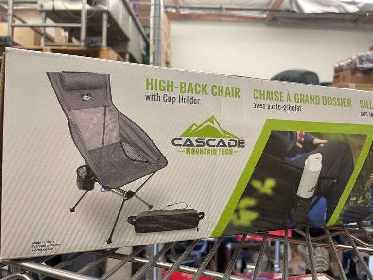 Cascade Packable High-Back Chair - Sierra Auction Management Inc