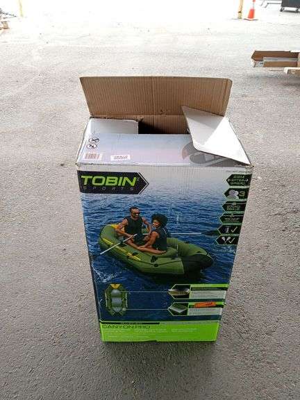 Tobin Sports Canyon Pro Inflatable Boat Set - Sierra Auction Management Inc