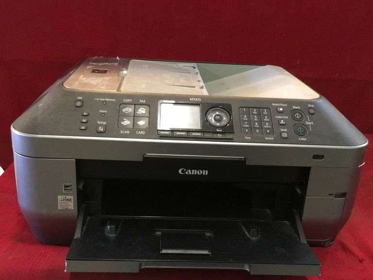 Canon Printer MX870 - Sierra Auction Management Inc