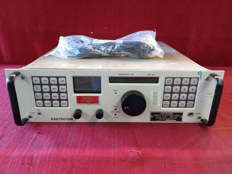 Racal RA6790/GM Reciever - Sierra Auction Management Inc