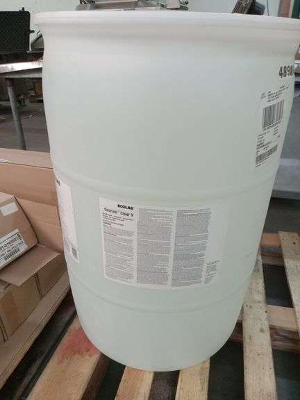 55 Gallon Ecolab Quorum Clear V Disinfectant - Sanitizer - Deodorizer ...