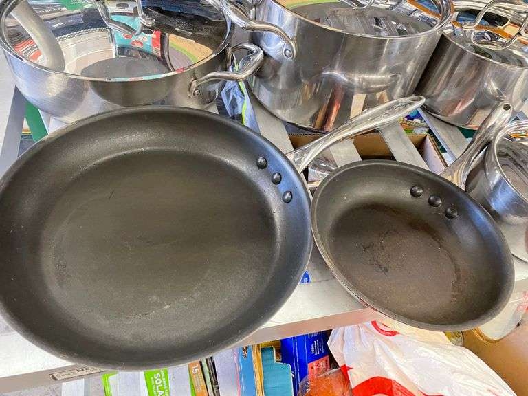 10pc Tramontina Master Clad Pro Series Cookware Set - Sierra Auction ...